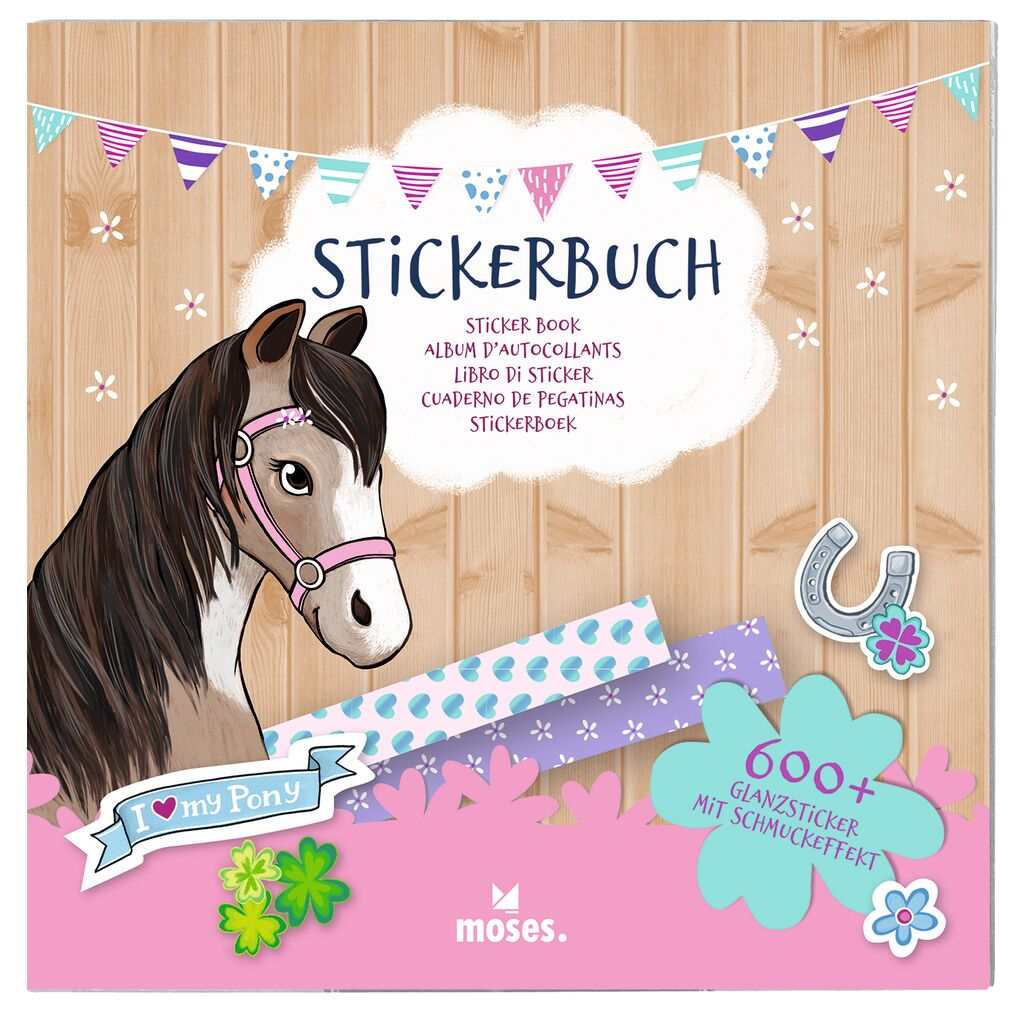 Stickerbuch Pferde – korbmayer. ganz besonders. für kinder.